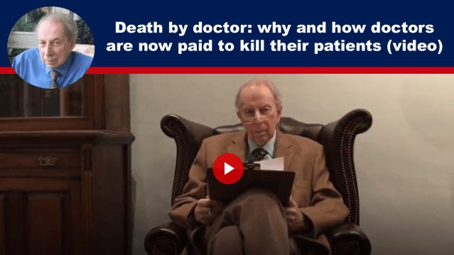DEATH BY DOCTOR: Why and How Doctors Are Now Paid to Kill Their ...