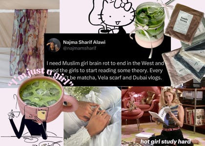 The "Muslim Girl Brain Rot" - by Hajar Mohammad