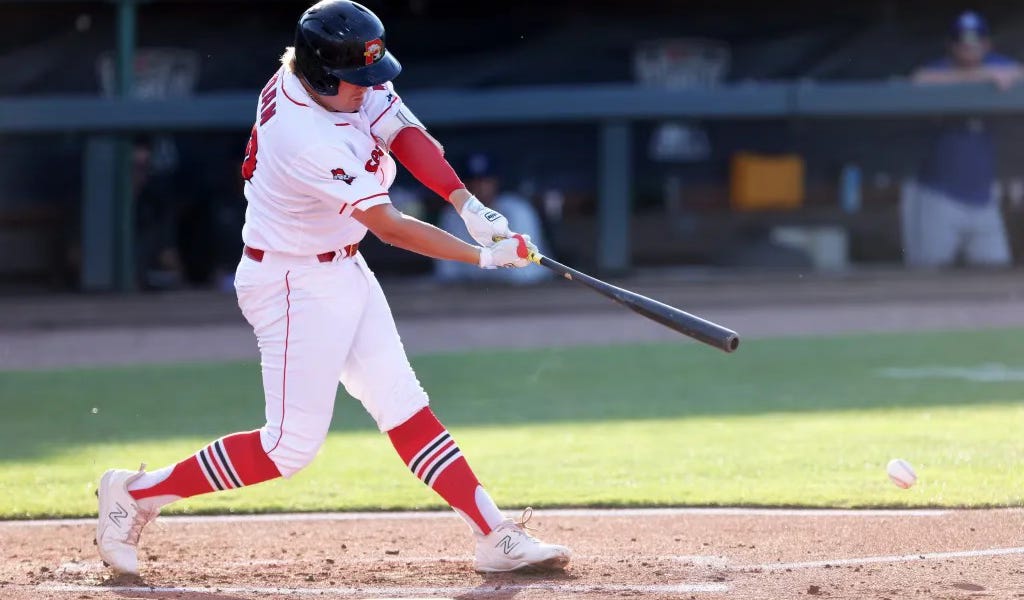 Red Sox prospect Blaze Jordan hitting .400 since returning from the IL ...