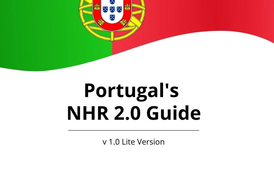 Portugal's NHR 2.0 Guide - by Alessandro Palombo