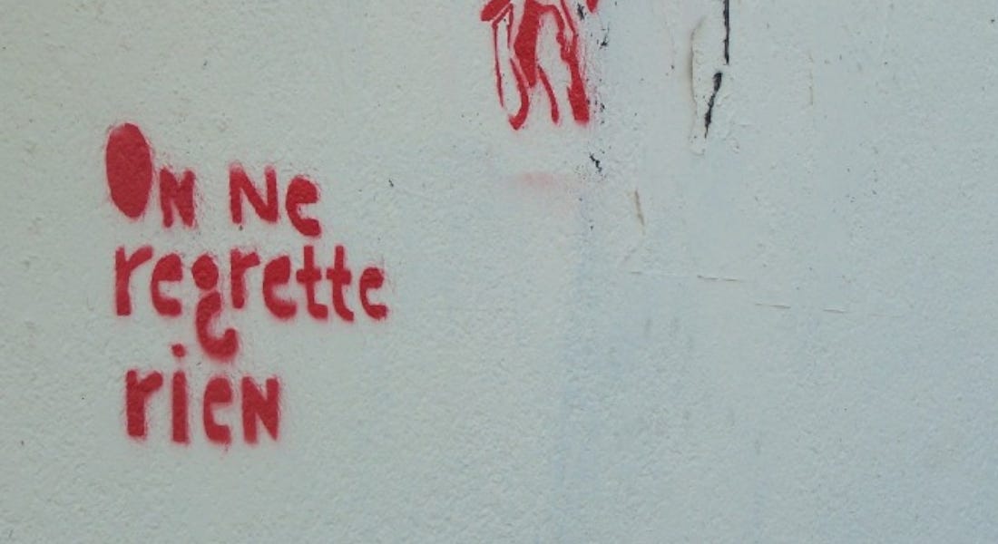 The Trans Regret Challenge - by Sonja Black