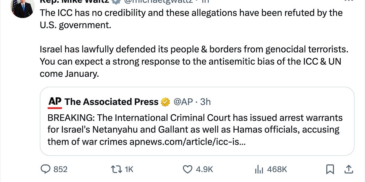 Nov. 21: Fake Court Issues Fake Warrants for Fake Crimes