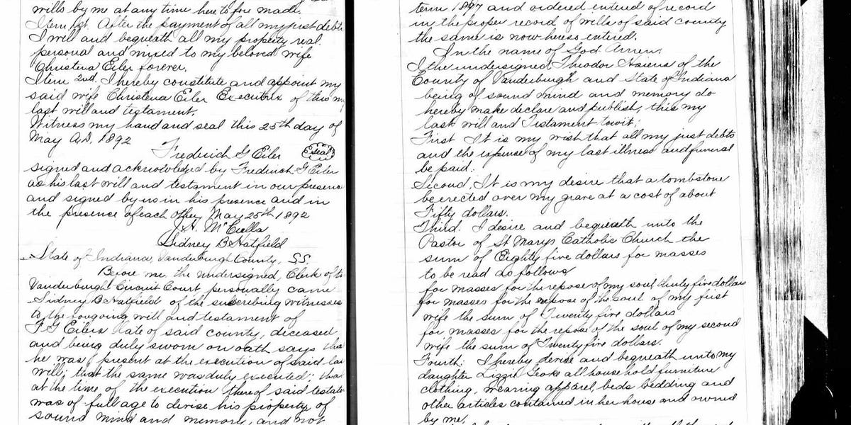 Transcribing Documents - by Lynda Heines - Heines Sight