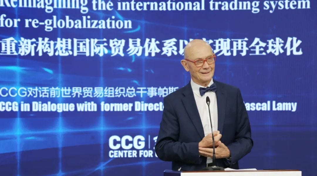 Pascal Lamy: Reshaping the Global Order