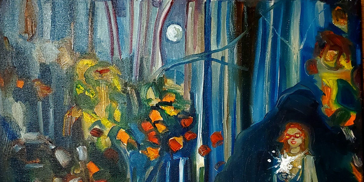 Shaky feet, deep breathing. - by Lydia Knox