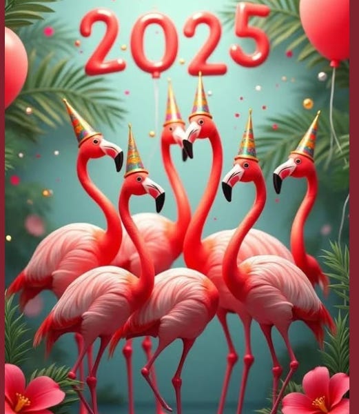 Happy New Year From Florida, The Sunshine State.