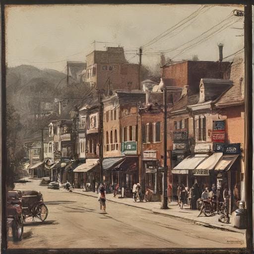 Hometown Poem - by Elizabeth Margaret - Idiosyncratic