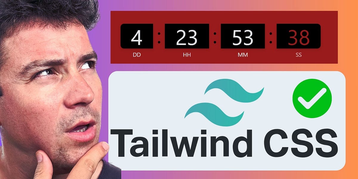Create a Countdown Timer with HTML, Tailwind CSS, and JavaScript