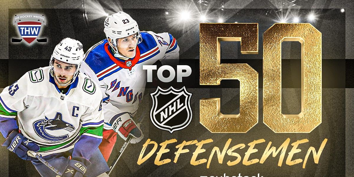 Top 50 Defensemen in the NHL for 2024-25