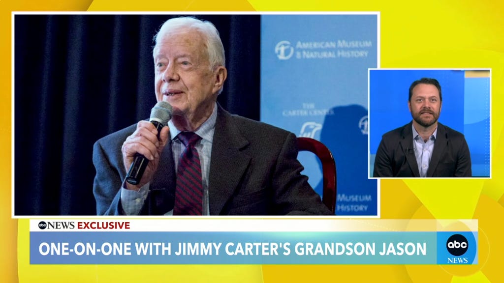 Jimmy Carter's grandson Jason speaks out on former president's life, legacy