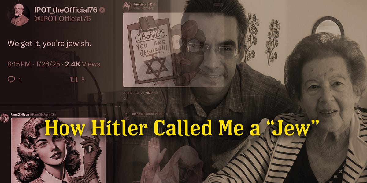 Comments - How Hitler Called Me a “Jew” - by Jim Stewartson