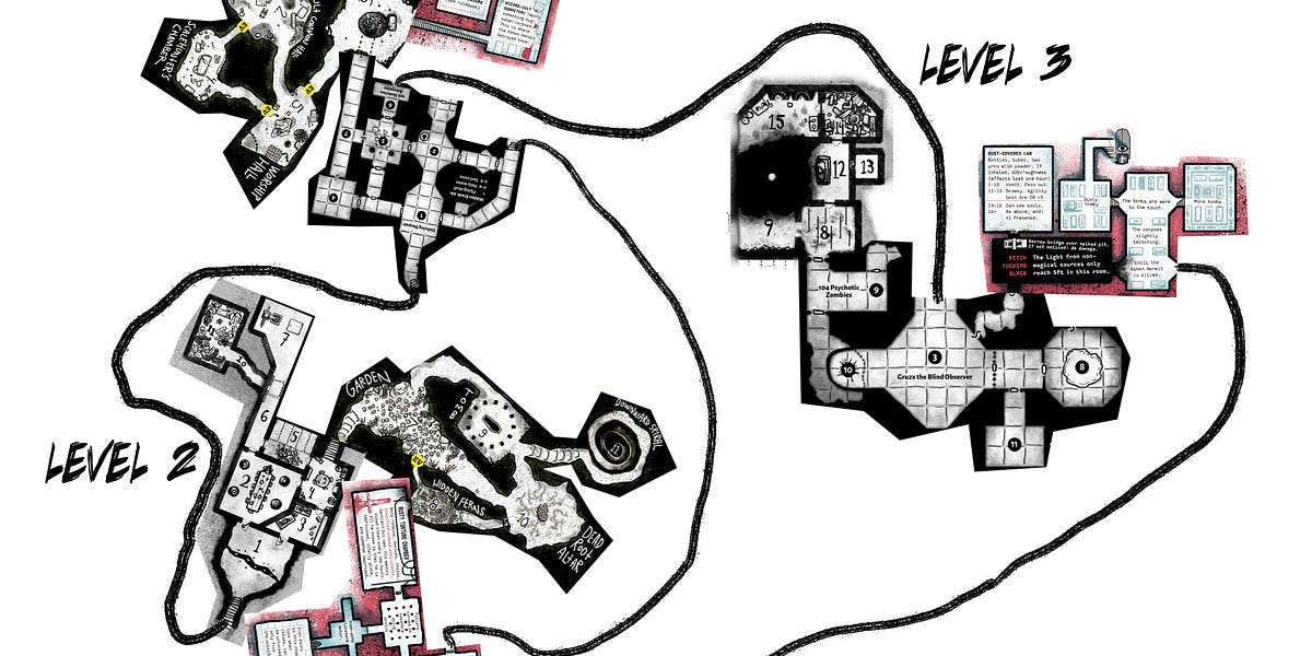 An Easy Way To Make Mega Dungeons For Ttrpgs And Dnd