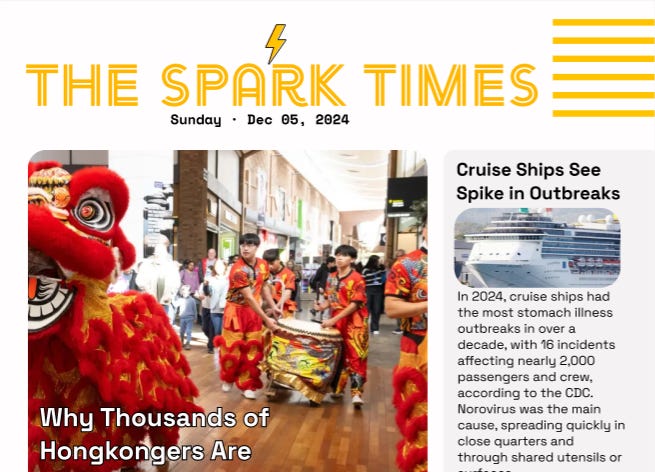 Jan 5, 2025: The Spark Times
