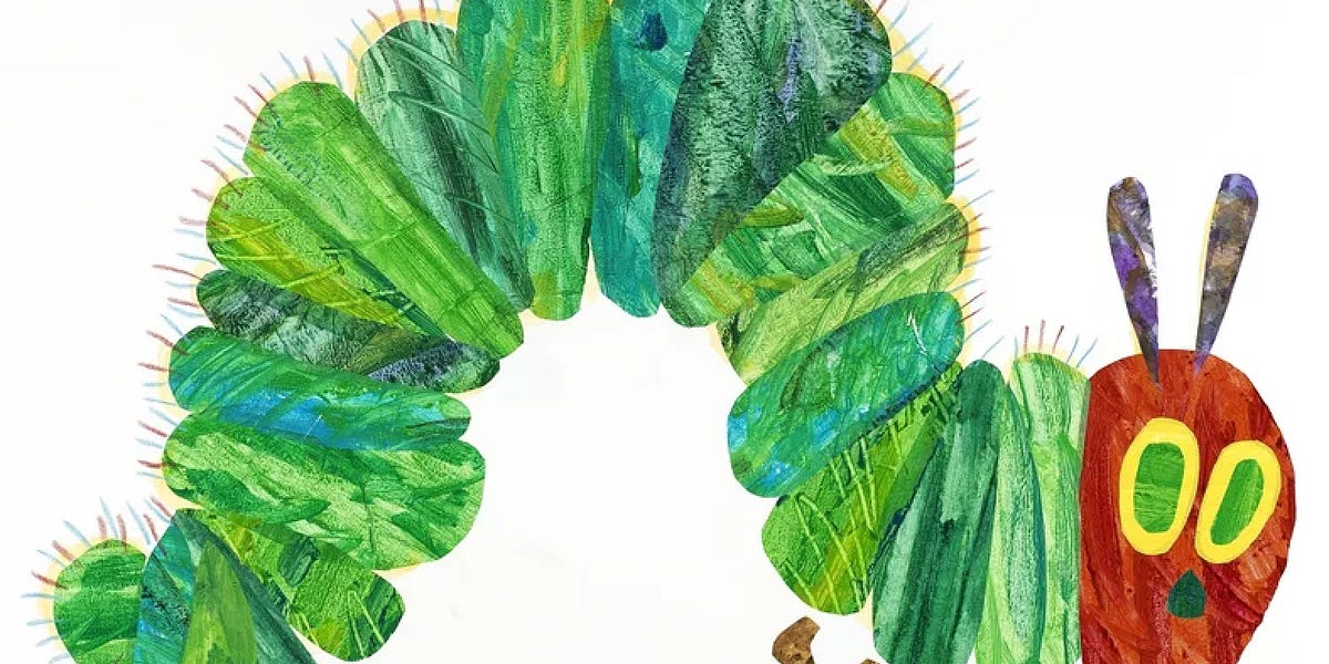 The Very Greedy Caterpillar - by David Slack