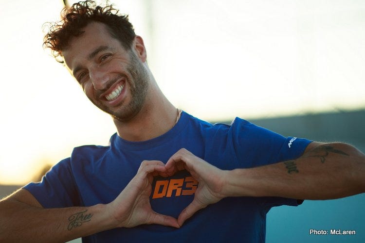 Shoey’s and Smiles. Why Danny Ricciardo should replace Sergio Perez