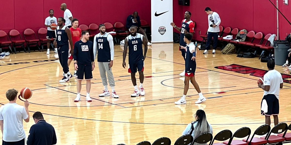 Inside Team USA practice in Las Vegas, Tyrese Haliburton leads the ...