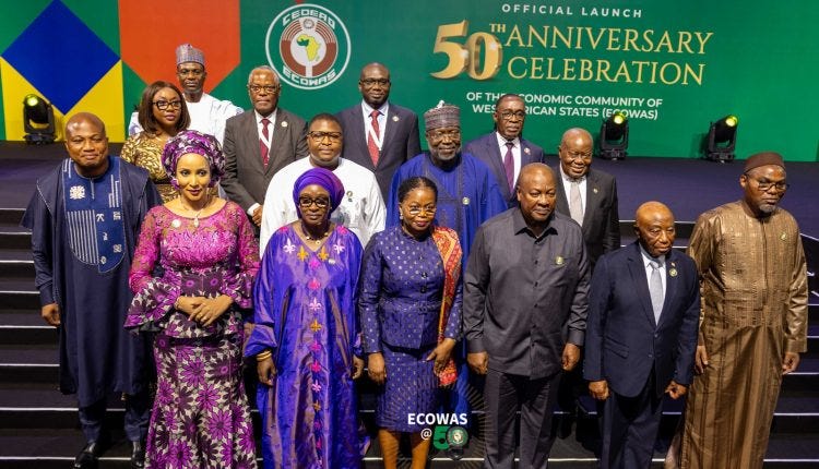 ECOWAS At 50: Leaders Renew Commitment to Security, Integration