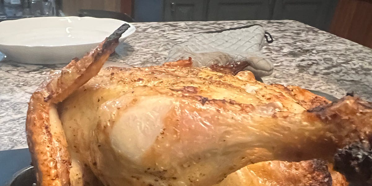 how to cook chicken upside down