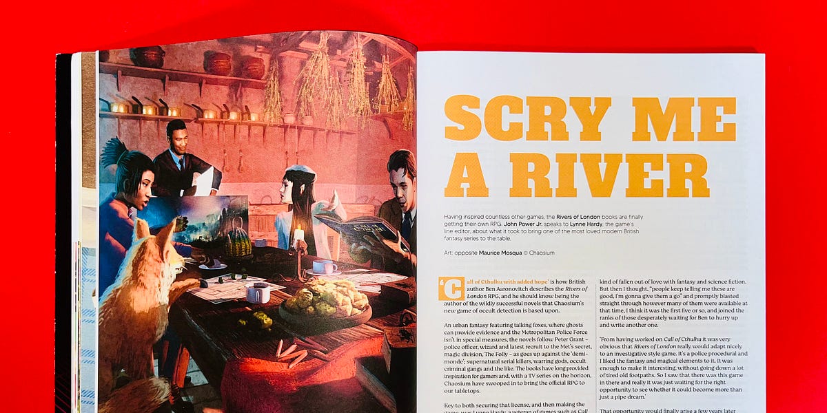 SCRY ME A RIVER - Wyrd Science