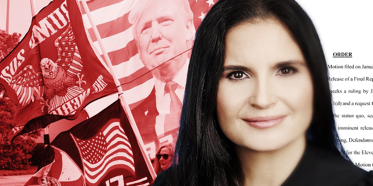 Trump’s Favorite Judge Scrambles to Block Jack Smith’s Final Report