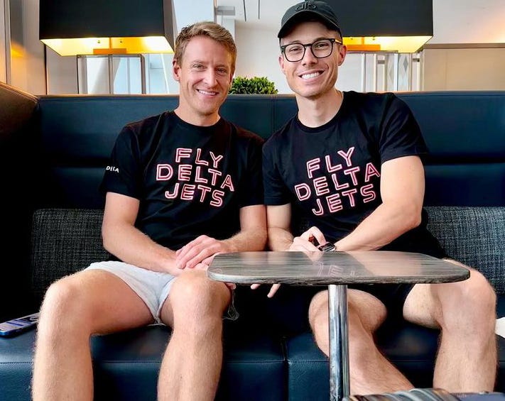 Checking in...with the Delta Gays