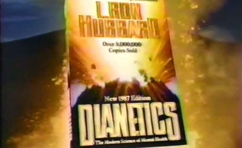 Dianetics 75 countdown: New Scientology song from the original volcano ad genius!