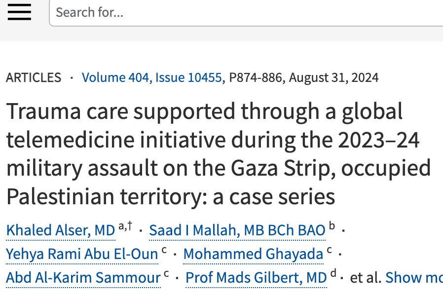 Lancet’s lead author Dr. Khaled Alser - by cs loh