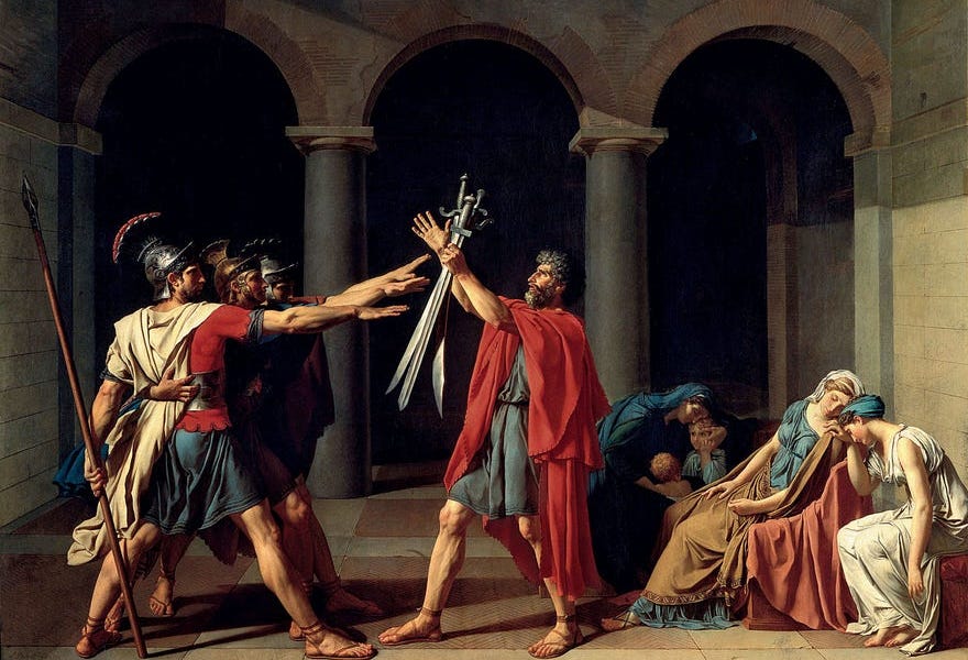 The Ancient Roman Salute That Never Existed