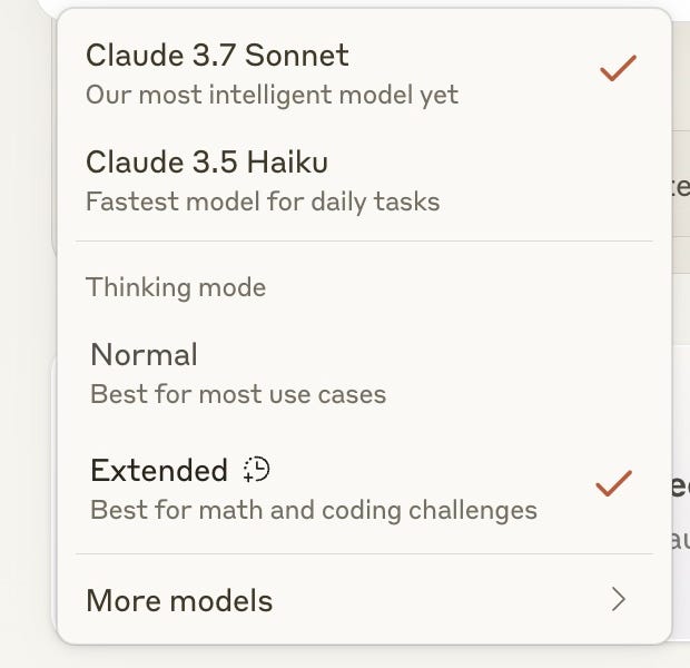 Claude 3.7 and the banality of reasoning - by Charlie Guo
