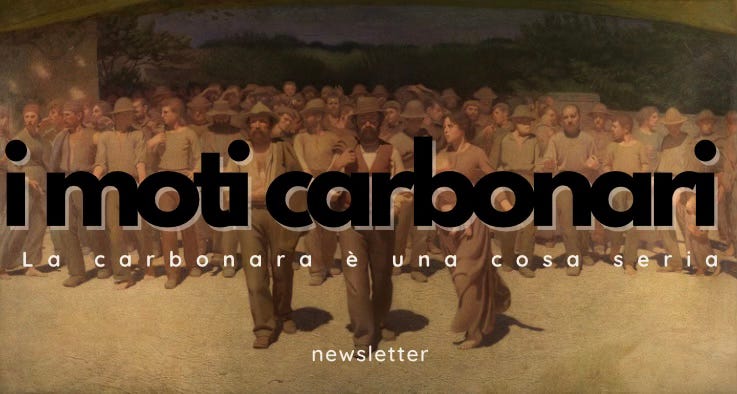 La storia della carbonara - by Anonima Società Carbonari