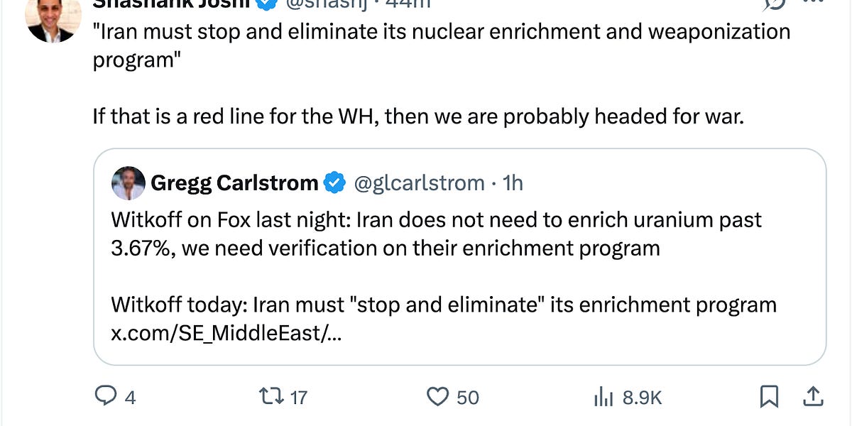 April 15: JCPOA 2.0? - by Park MacDougald - The Scroll