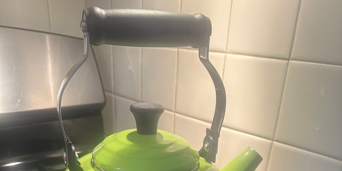 The Green Tea Kettle - by F. Diane Barth