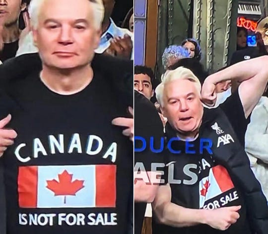 Now It’s “ELBOWS UP”, Donald - by BARRY GANDER