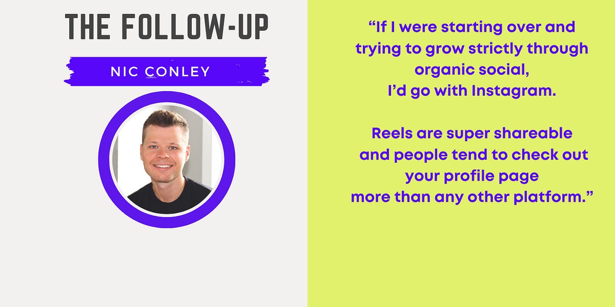 The Follow Up by Nic Conley