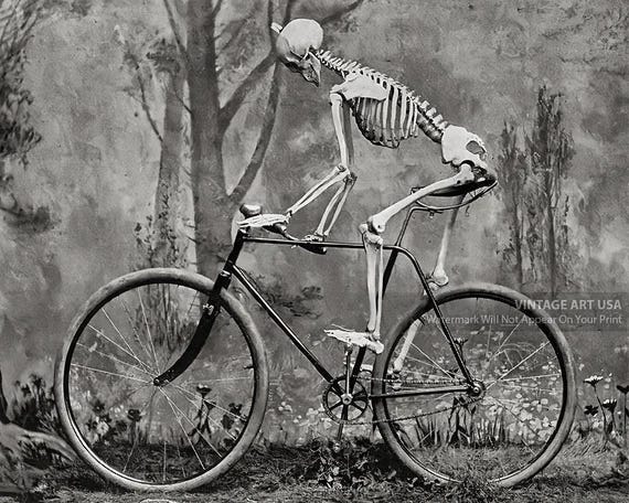 Bicycle poem - by theo - excandescence