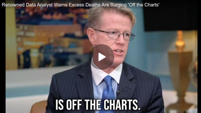 Edward Dowd: Excess Deaths Are Surging ‘Off the Charts’