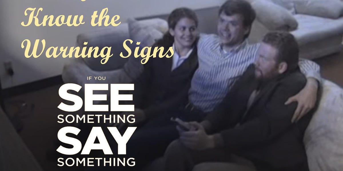 (SPONSORED): If You See Something Say Something (SPONSORED): If You See Something Say Something