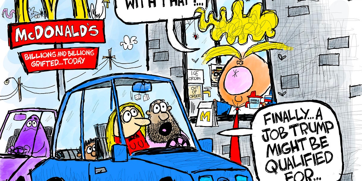 Fries and Fascism - by Clay Jones - Claytoonz