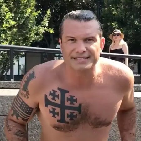 Pete Hegseth, A Skin-Suit Of Christian Masculinity