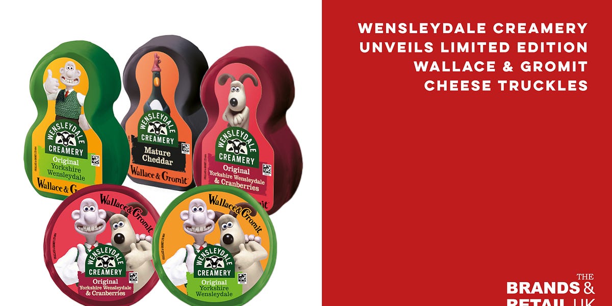 WENSLEYDALE CREAMERY UNVEILS LIMITED-EDITION WALLACE & GROMIT CHEESE ...