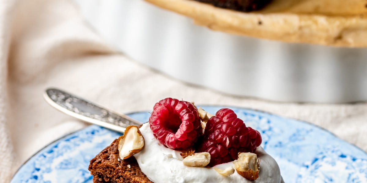 Flourless Chocolate Hazelnut Cake - by Callan Wenner