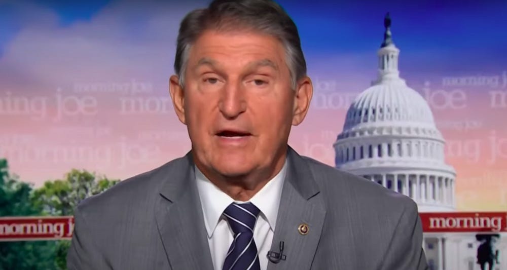 Joe Manchin Is Not, Repeat NOT, Running For The Democratic Nomination ...