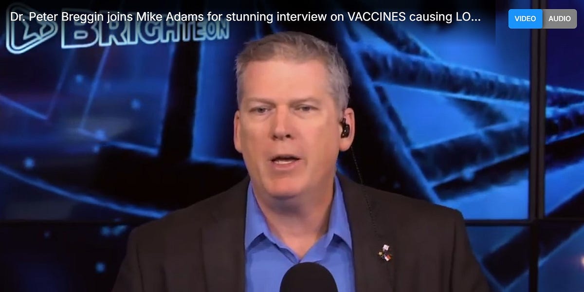 "Dr. Peter Breggin joins Mike Adams for stunning interview on VACCINES ...