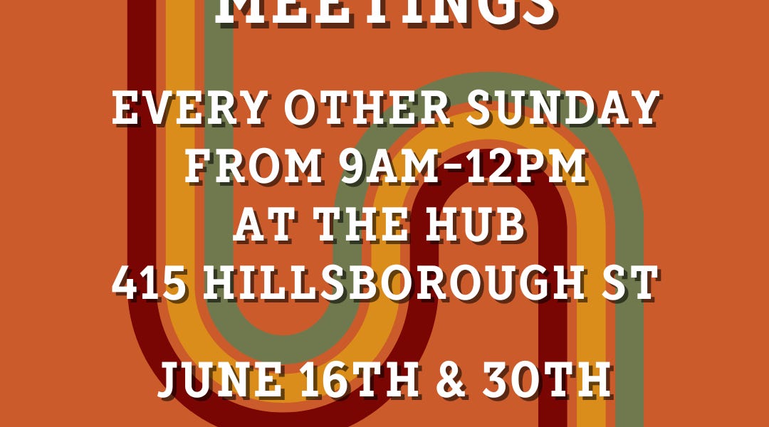 RUMAH News: June 2024 - Raleigh United Mutual Aid Hub