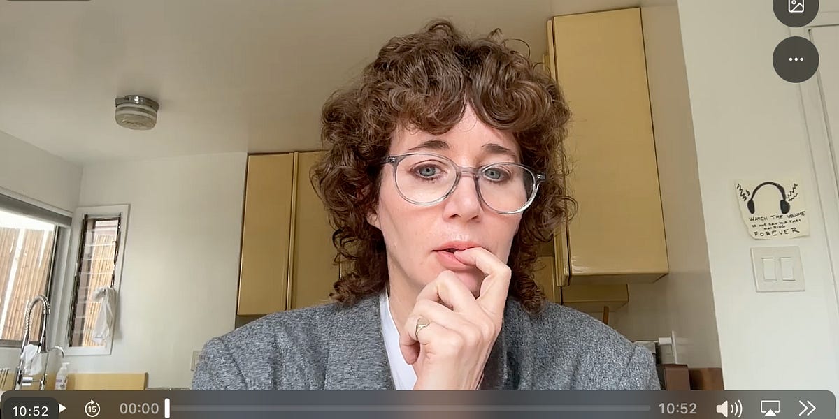A "Patti Smith Style" Video Post - Miranda July