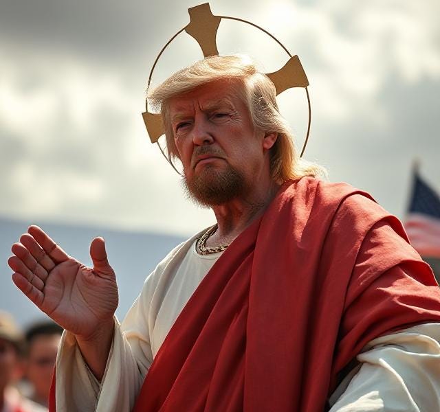 Trump is the Jesus America Needs