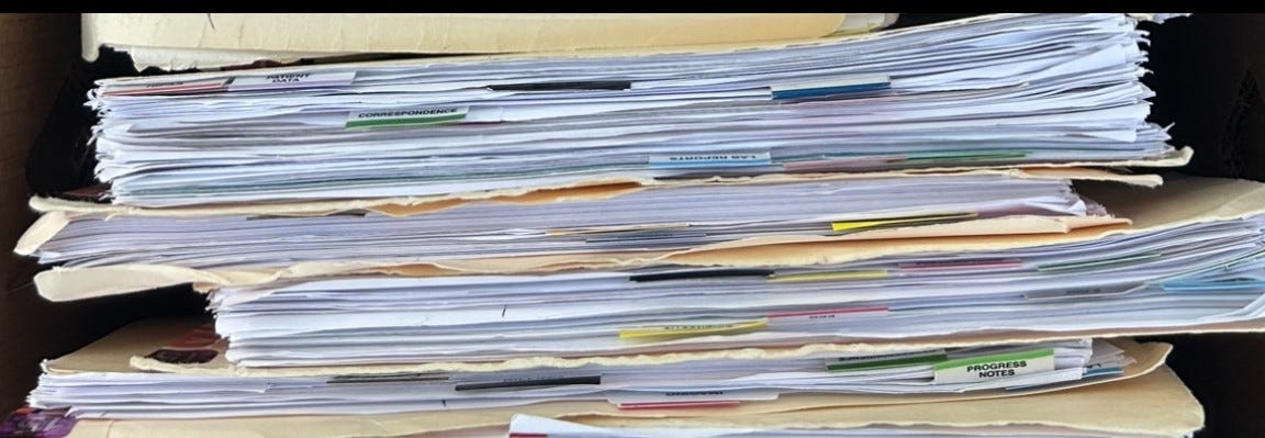 Corneal Light Reflex and Lost Charts