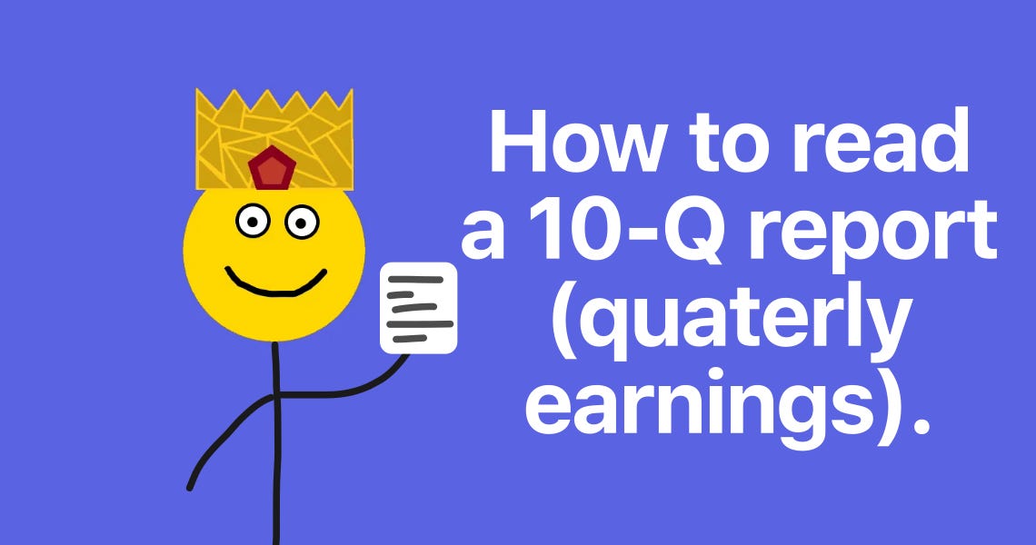 Monopolist's Playbook - How to read a 10-Q report