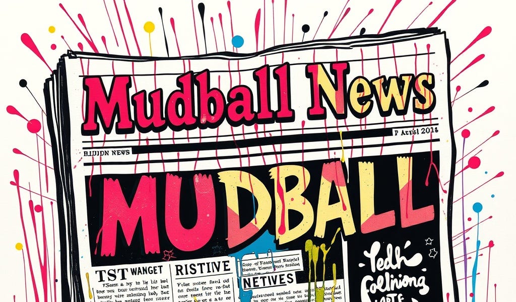 Wow what an idea - by Michael Cosma - Mudball News
