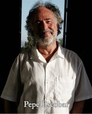 China Writer Pepe Escobar needs no introduction. His books are ...